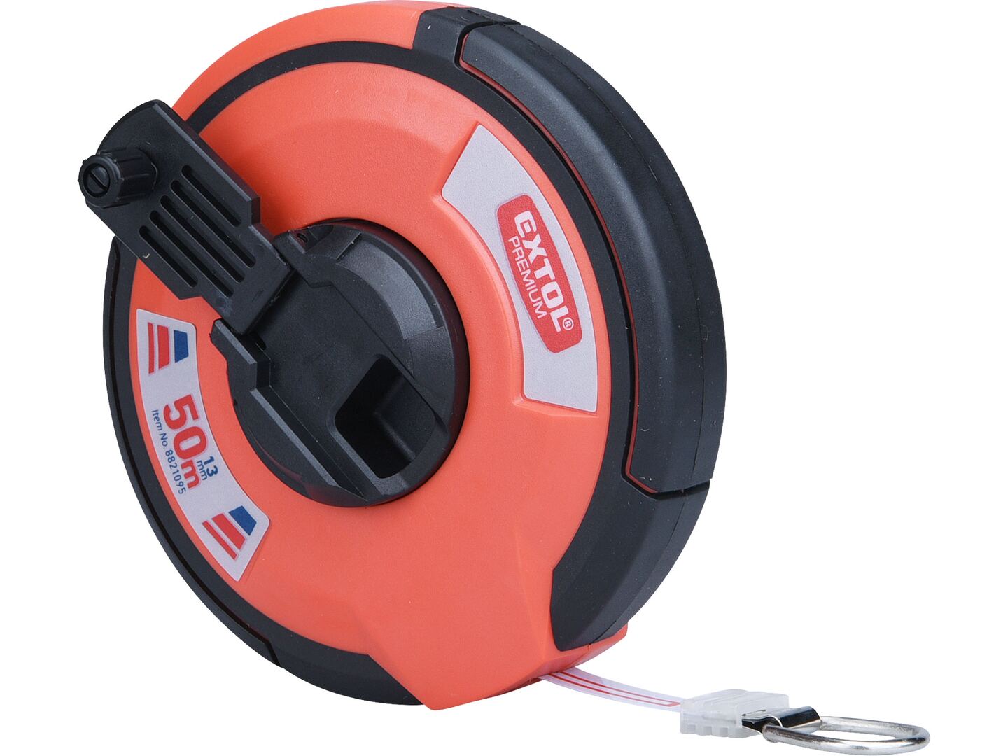 8821095-Pásmo ocelové, 50m, š. pásku 13mm - VRABEC a VRABEC